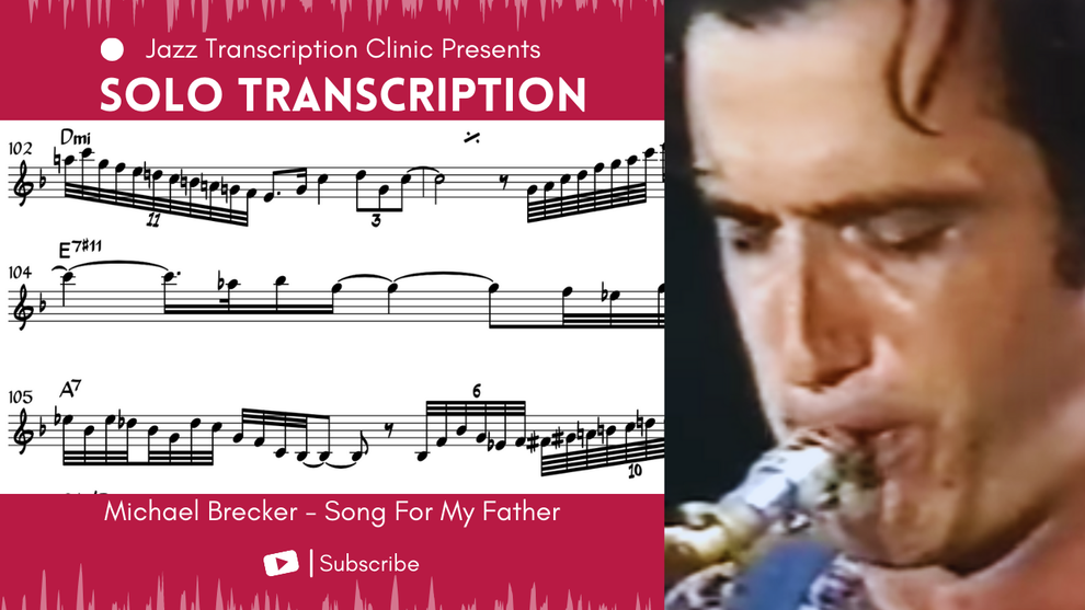 Michael Brecker - Song For My Father – Mirko Guerrini Music